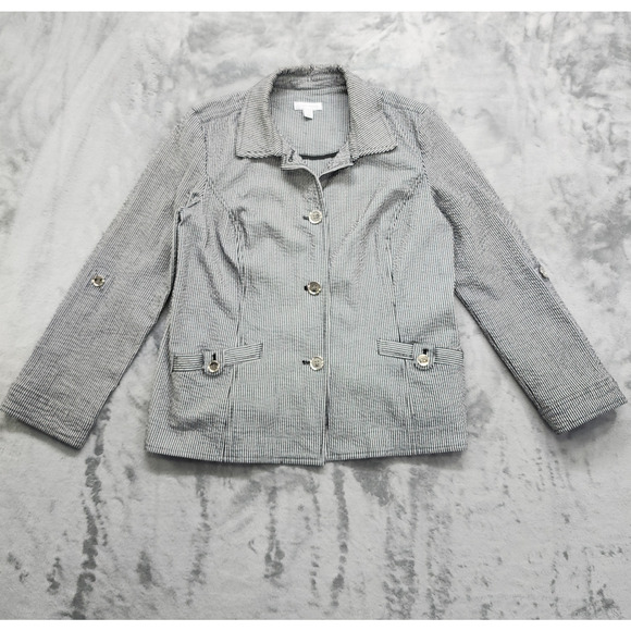 Charter Club | Jackets & Coats | Vintage 9s Charter Club Jacket Womens ...